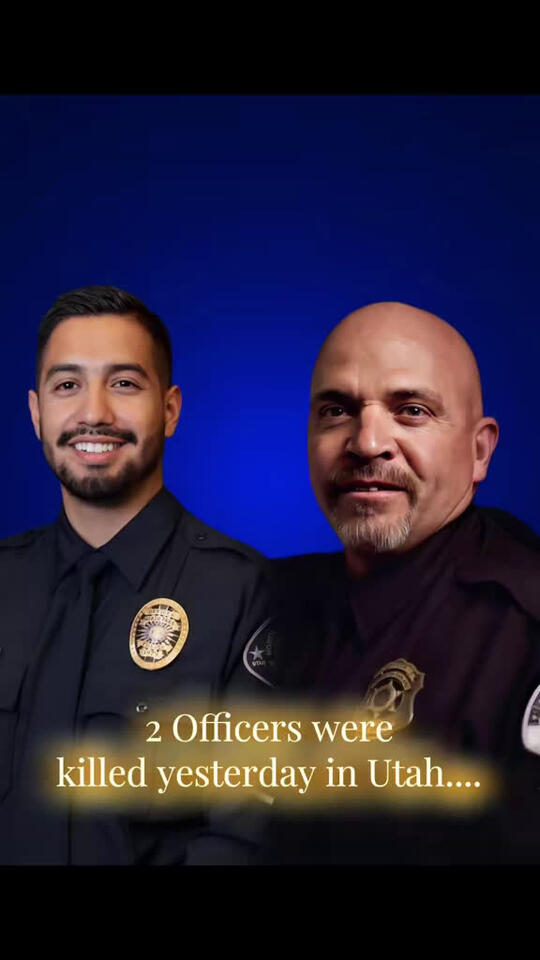 Tragic loss in Utah as two officers die and a deputy is injured during ...