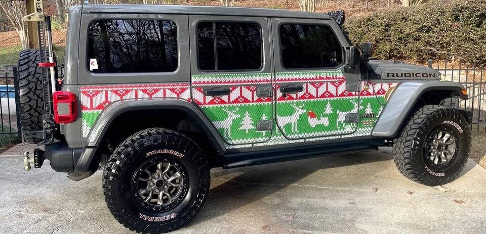 Jeep’s 'Ugly Sweater' Trail Armor Is the Most Festive Way to Wrap Your ...
