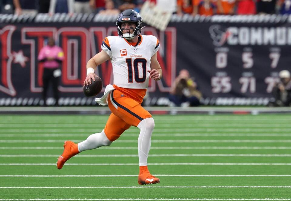 NFL Week 10 Broncos vs. Raiders Prediction: Bo Nix Airs the Ball Out on ...
