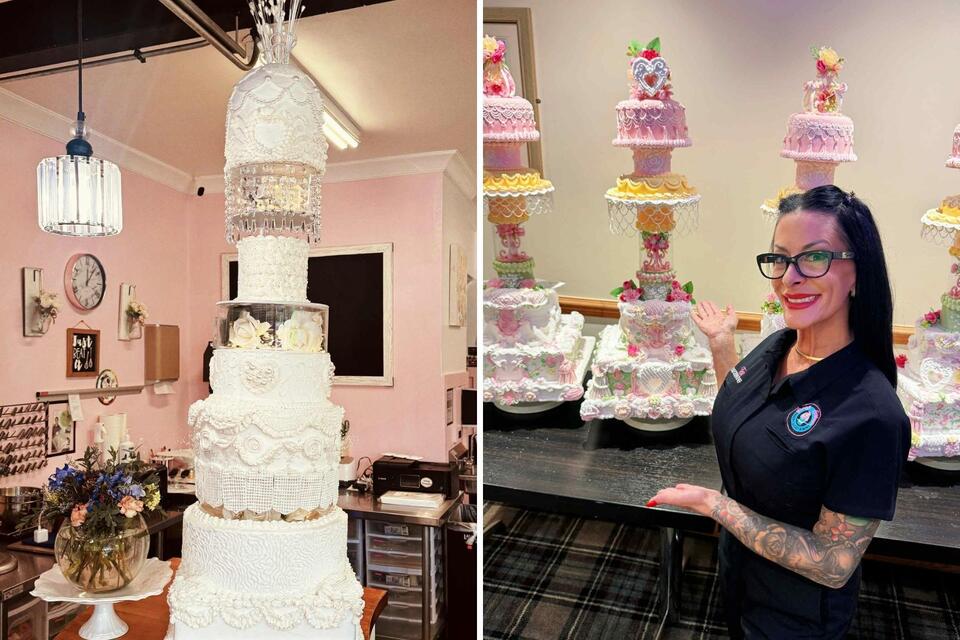 Discover the 9-Tier Cake at Prep Cakes in Shreveport - NewsBreak