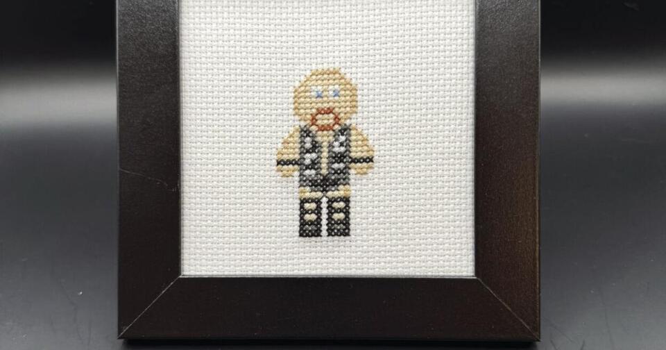 The art of cross stitch…and wrestling - NewsBreak