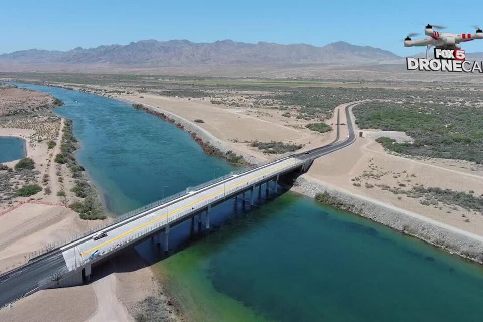 FOX5 Drone: New Laughlin bridge - NewsBreak
