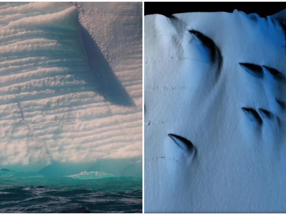 Stunning giant structures found lurking beneath Antarctic ice