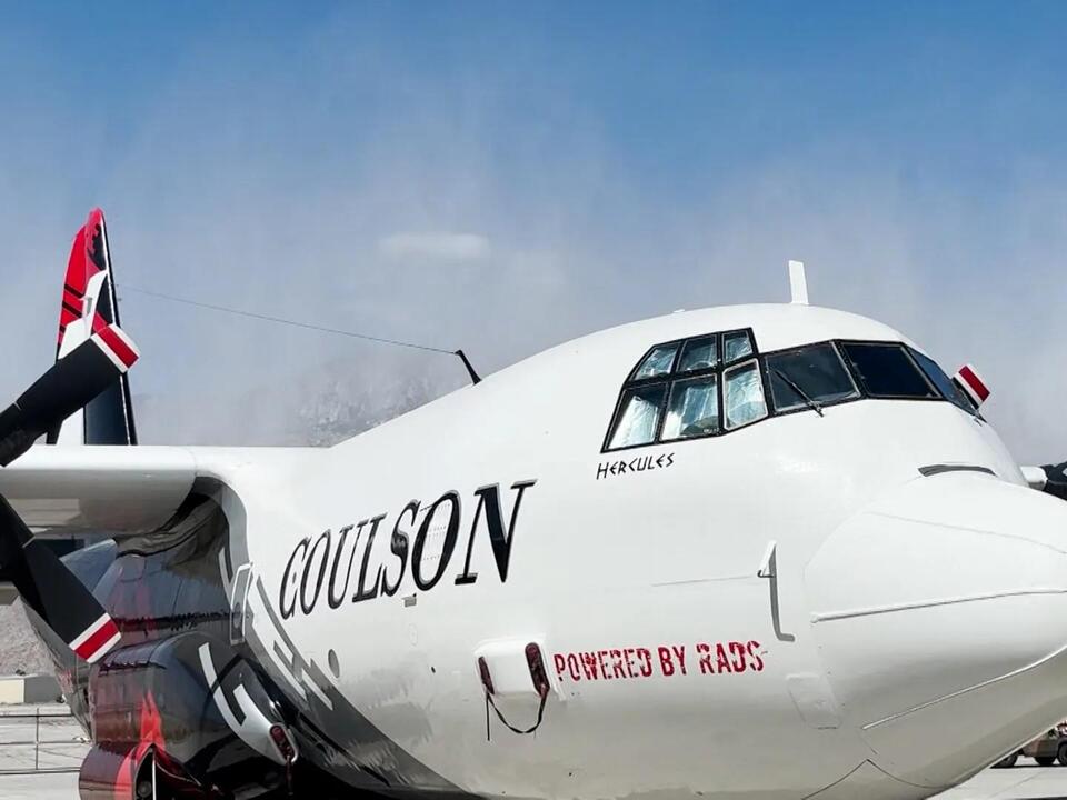 Aerial Firefighting Training Drills Underway