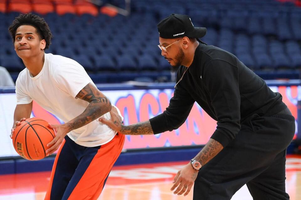 Fans Scream ‘Dad Goals’ as Kiyan Anthony Reveals Carmelo’s Role During ...