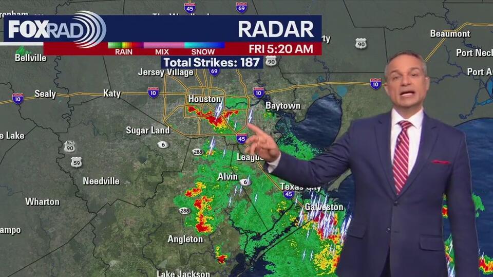 Houston weather: Storm Alert Friday; flood advisory for some counties ...