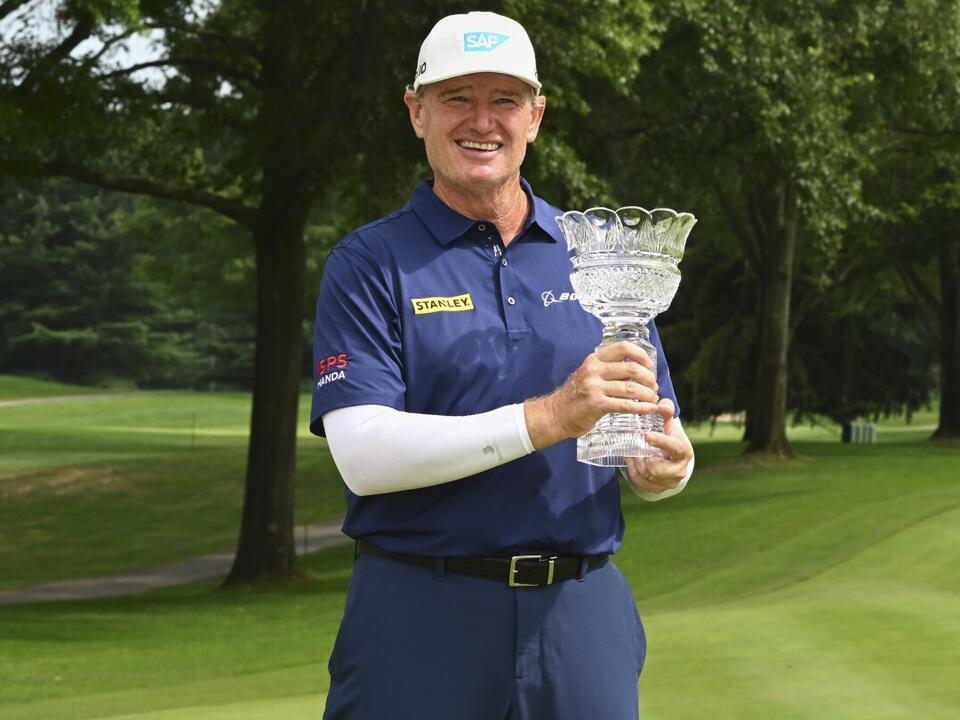Ernie Els wins first senior major, earns spot into 2025 Players ...
