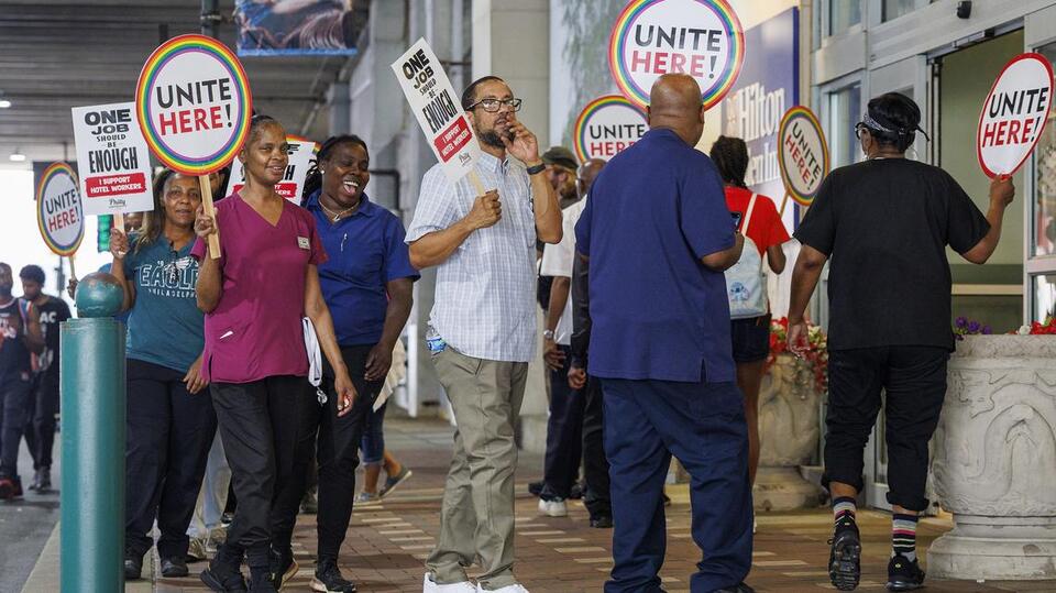 Hotel workers in Philadelphia get wage increases and more after four ...