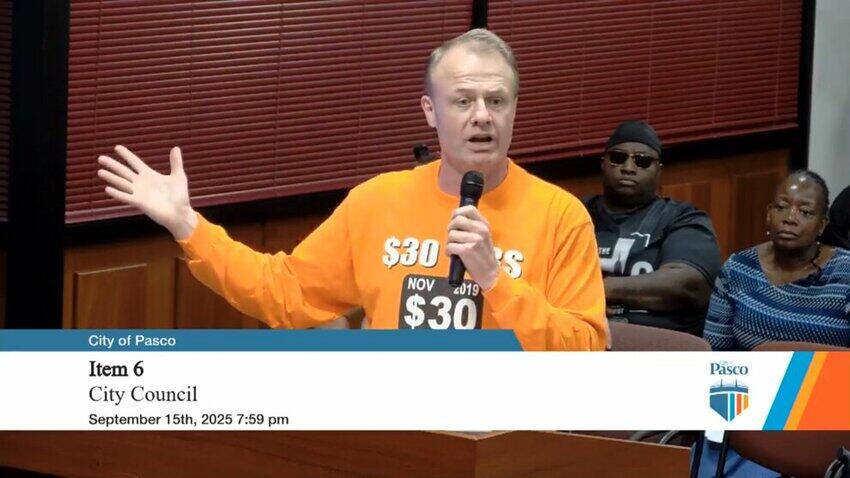 Shouting match ensues between city council and activist Tim Eyman over ...