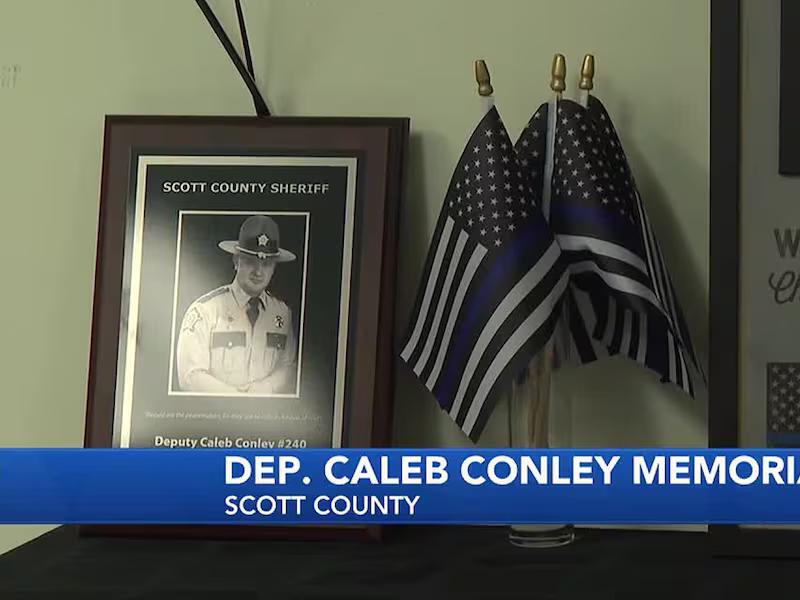 WATCH | Today marks one year since Scott County Sheriff's Deputy Caleb ...