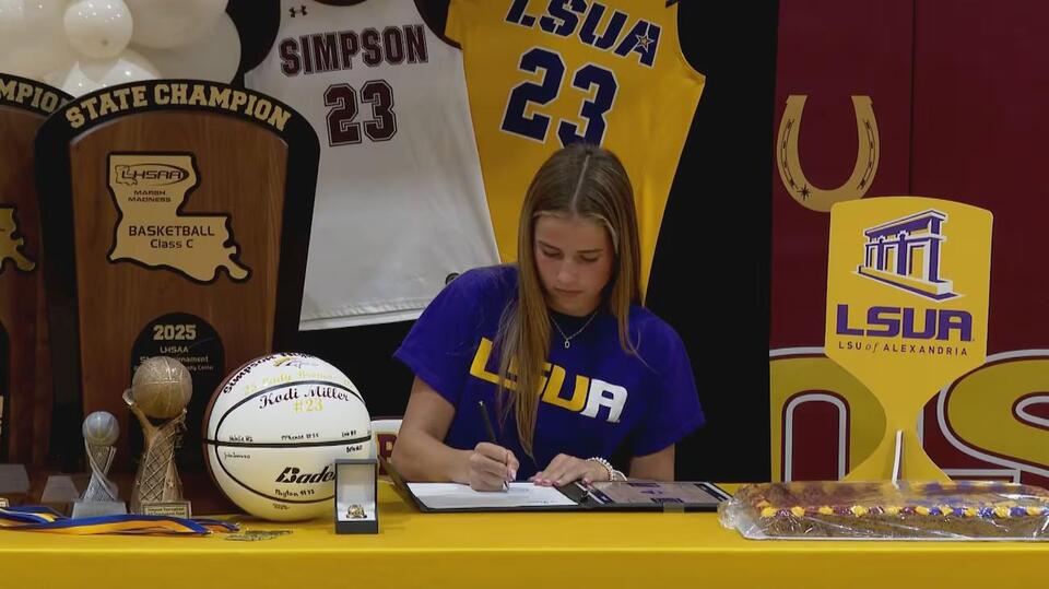 Simpson’s Kodi Miller signs with LSUA Basketball - NewsBreak