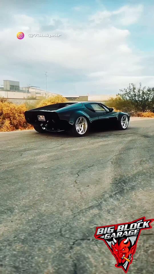 1973_Widebody_DeTomaso_Pantera__Black_Panther___detomaso__pantera ...