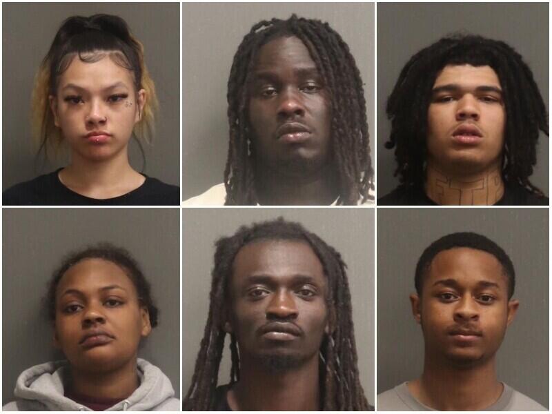 7 Arrested After 6 Firearms, Drugs Recovered at Nashville
