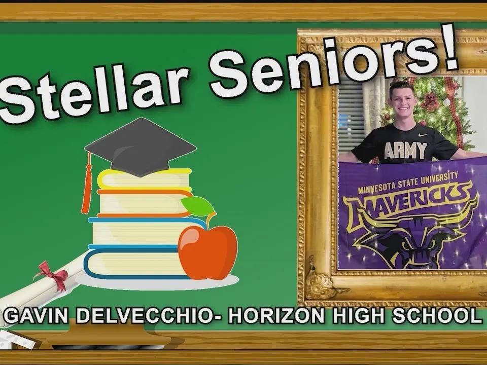 Stellar Seniors: Gavin Delvecchio