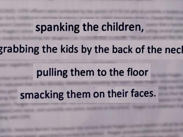 Court docs: Preschool teacher slapped, spanked, grabbed students' necks ...