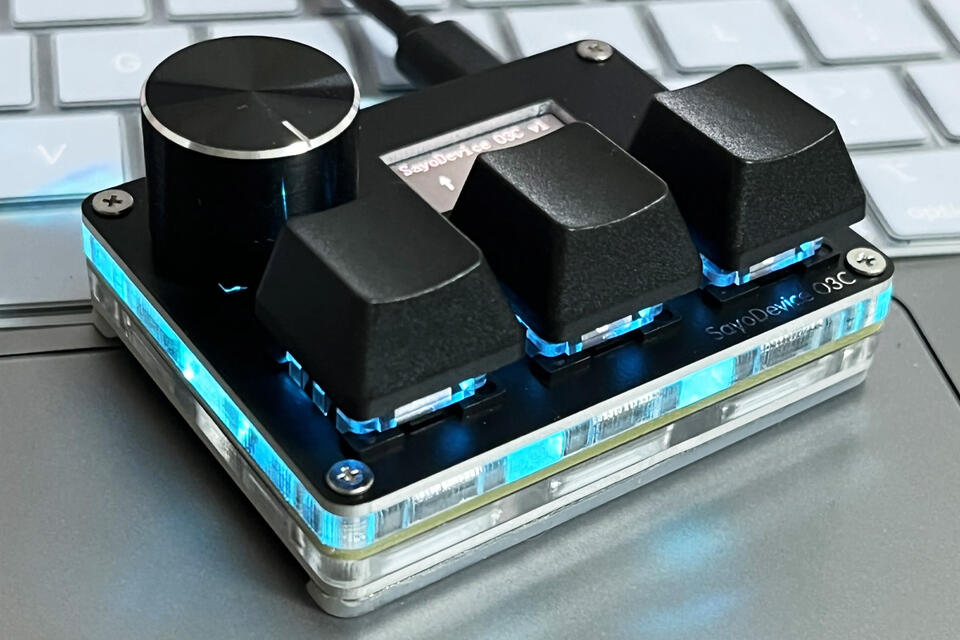 SayoDevice O3C 3-Key Hall-effect keypad boasts 8,000Hz polling rate for ...