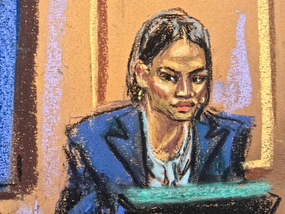 Awkward moment Cassie name-drops Whitney Houston, quips at Diddy lawyer ...