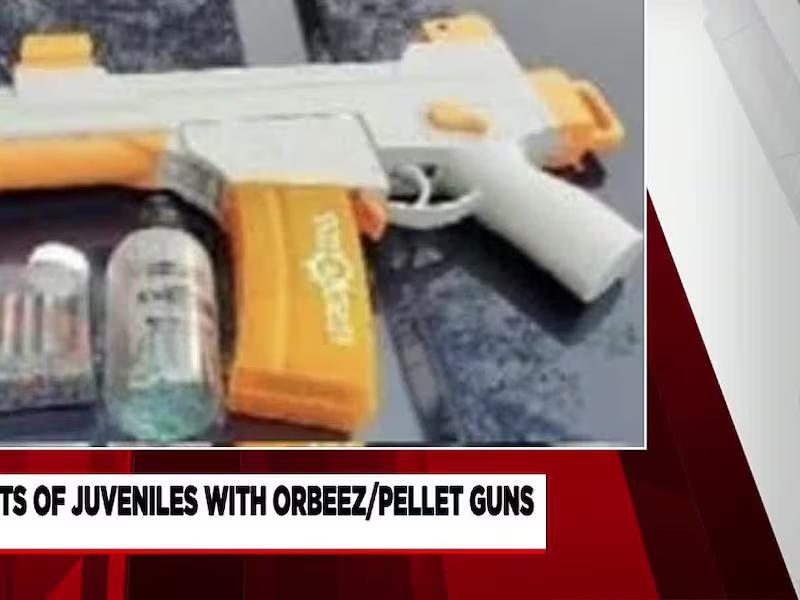 Police receive complaints of juveniles with orbeez, pellet guns in ...