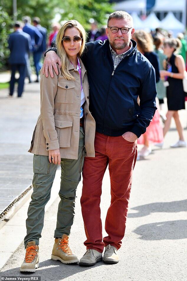 Guy Ritchie's £50,000 BBQ! Director unveils luxury 'fire table' at the ...