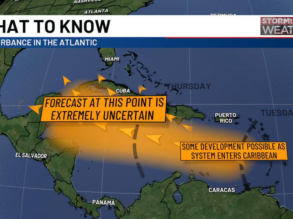 Lower rain chances today; Watching the tropics