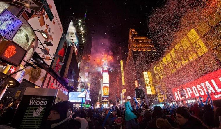 Times Square Rings in 2026 with Historic Double Ball Drop Celebrating ...