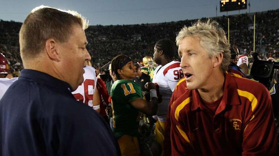 Pete Carroll Doesn't Hold Back On 'Bush Push' Ahead of Historic USC ...