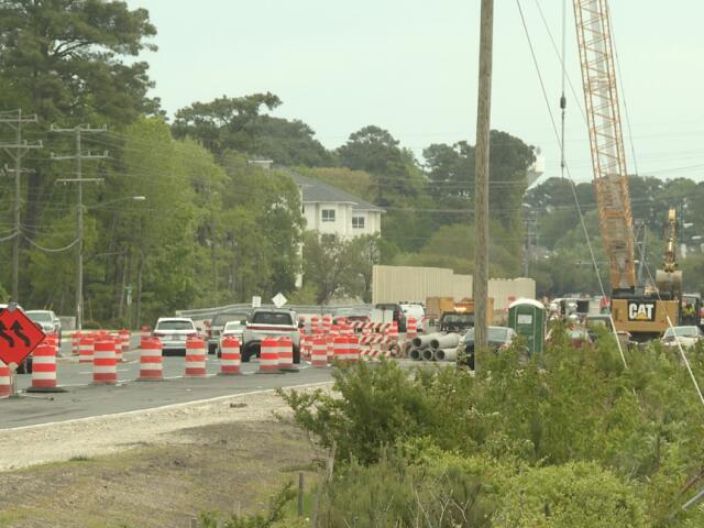 Detour off of Laskin Road extended until fall