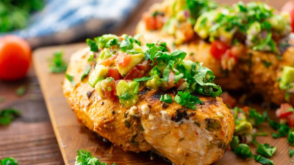Flavorful Cilantro Lime Grilled Chicken with Avocado Topping - NewsBreak