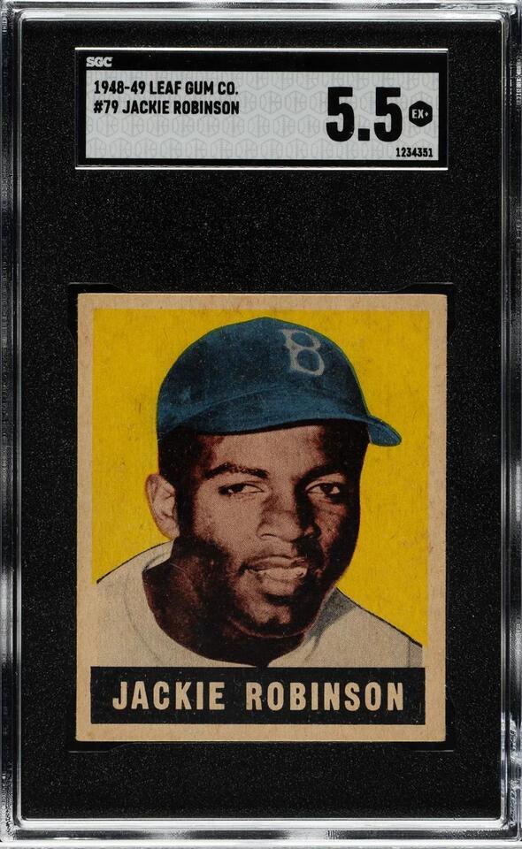 Jackie Robinson, Shohei Ohtani rookie cards top January Auction at REA ...