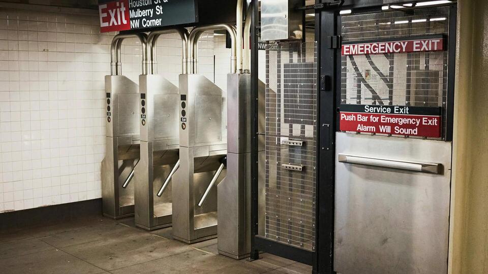 Emergency exit doors will no longer open immediately at these subway ...
