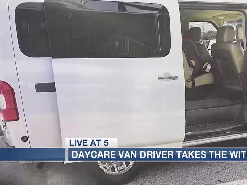 Omaha daycare van driver takes the stand in child neglect trial