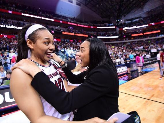 Dawn Staley goes wild for former South Carolina star Allisha Gray’s WNBA All-Star Weekend dominance