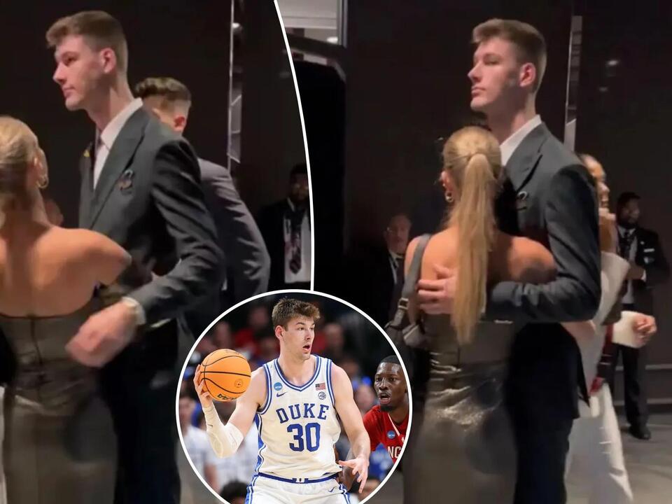 Kyle Filipowski has somber moment outside green room after NBA Draft snub