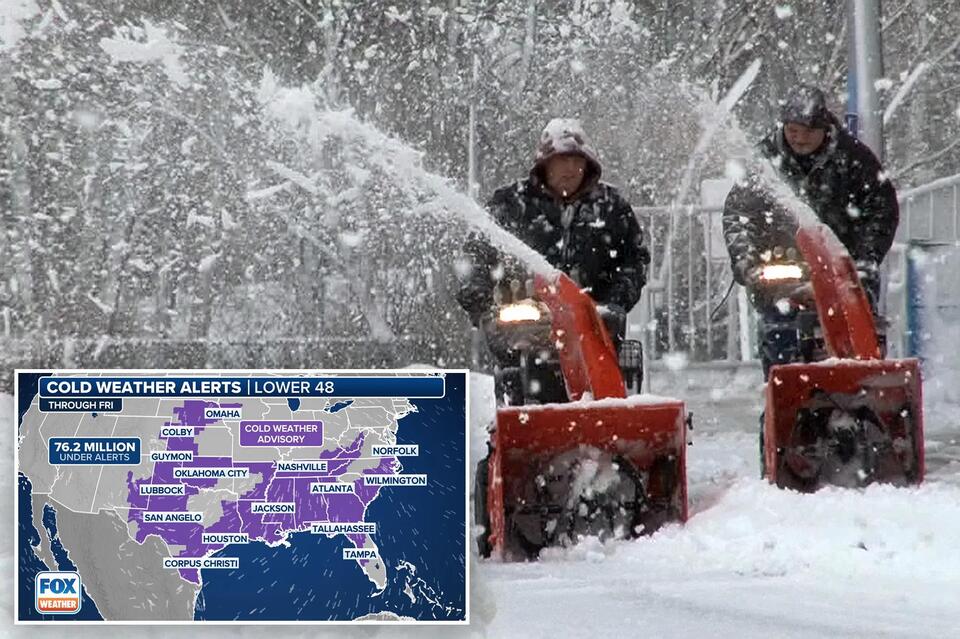 More than 76 million Americans brace for extreme cold as record ...