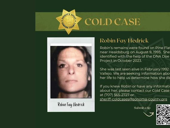 Decades-Old Sonoma County Mystery Solved As DNA Technology Identifies ...