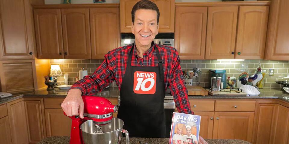 News 10’s own David Andrews holds book signing for his new cookbook ...