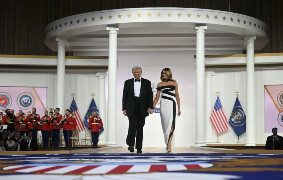 Melania Trump Inauguration Ball Dress