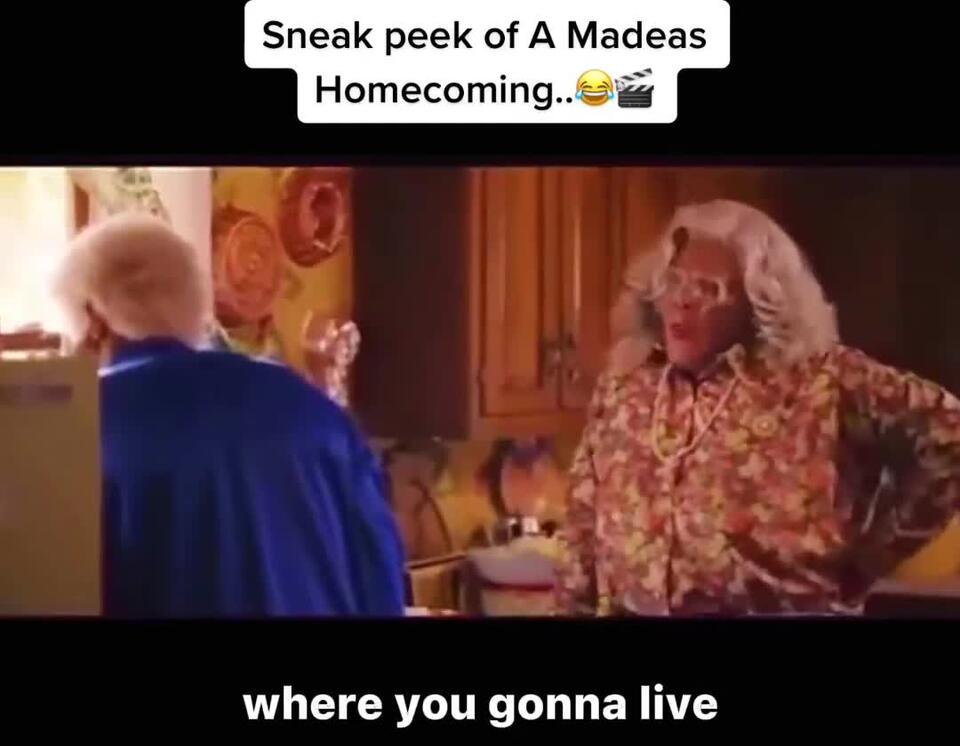 Mannnn this finna be funny tylerperry amadeashomecoming movieclips ...