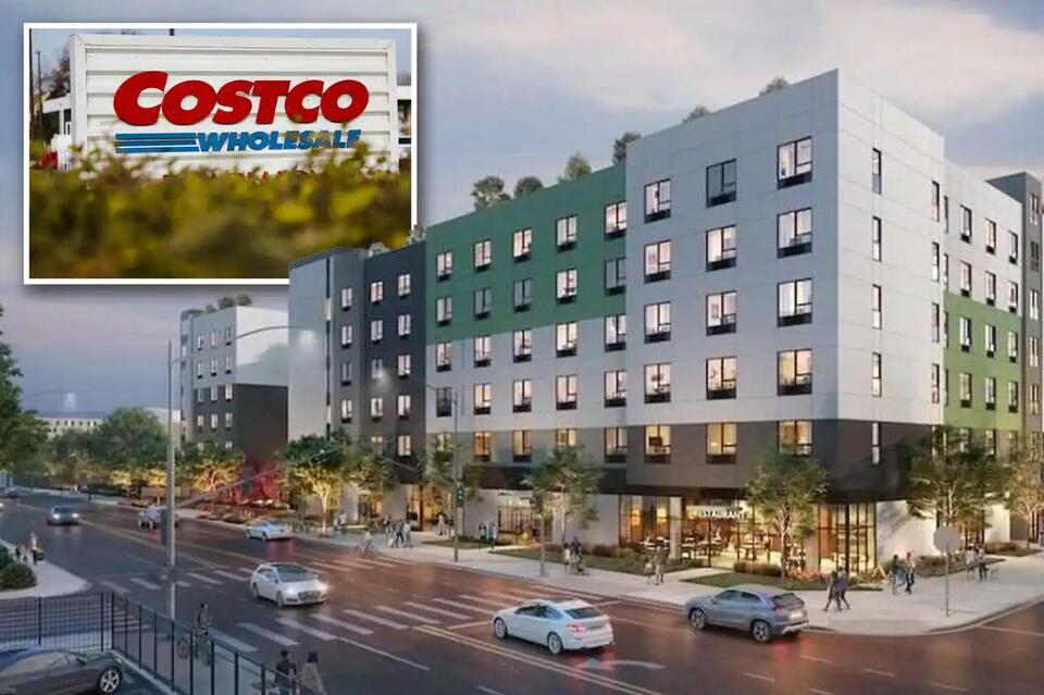 Costco building 800 apartments with rooftop pool next to new store as ...