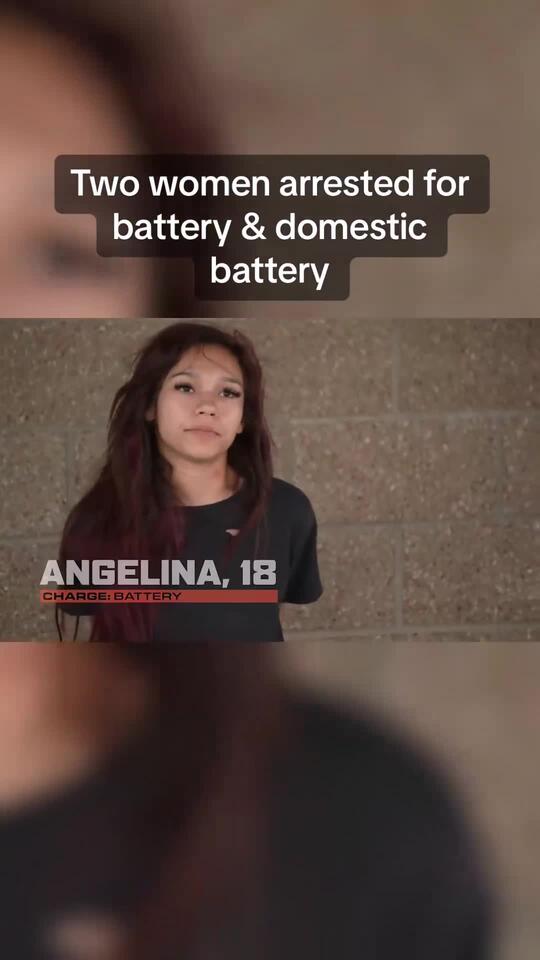 Two women are arrested one for domestic battery and one for battery in ...