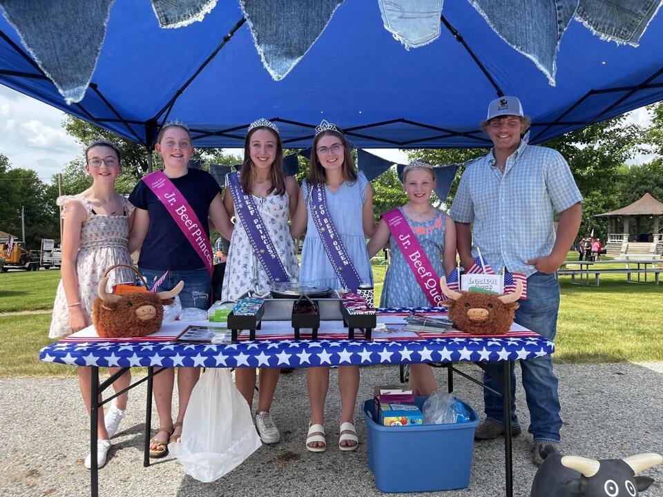 Jr. Beef Queen Macy Freund and Jr. Beef Princess Eden Ohms Selected to ...