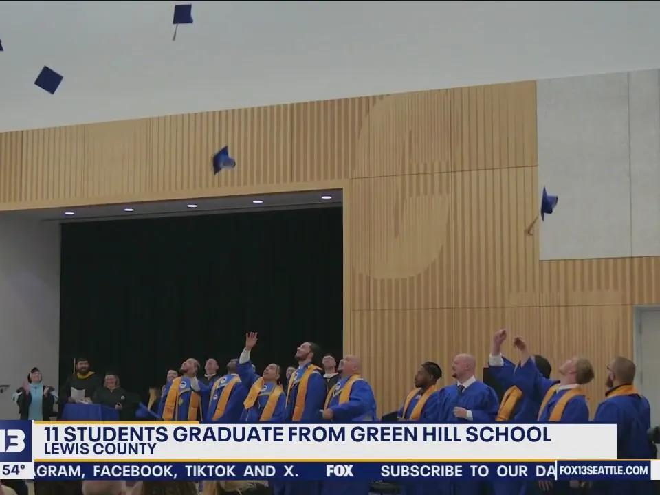 11 students graduate from Green Hill School