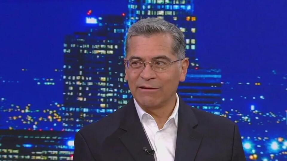 Xavier Becerra gives first TV interview of California governor campaign ...