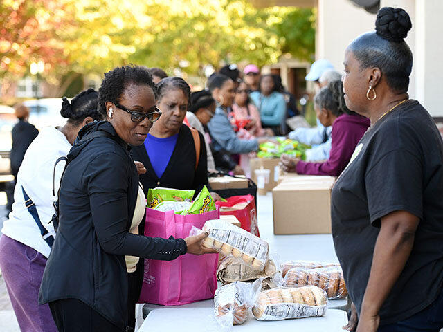 Federal Workers Line Up at Food Banks After Dem Whip Calls Them ...
