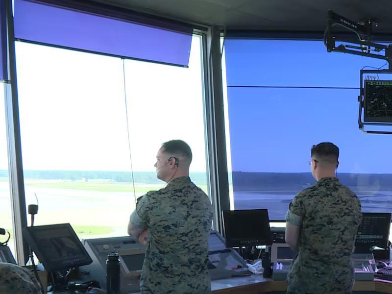 A look into MCAS Cherry Point air traffic control ahead of air show