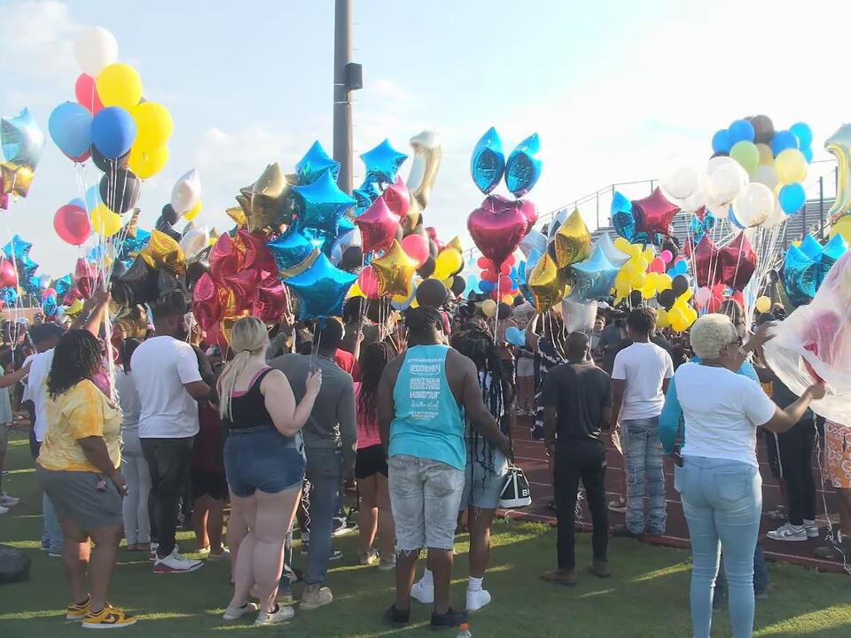 MJ Daniels honored and remembered on high school football field