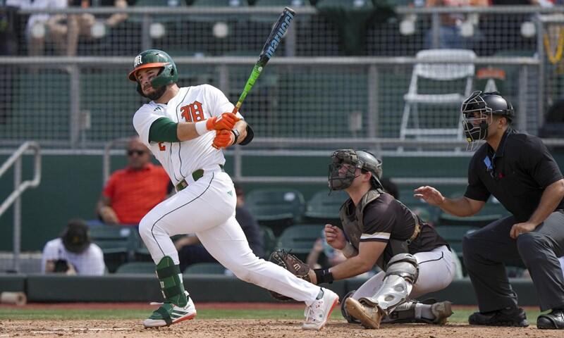 Miami’s Williams, Louisville’s Danilowicz Named ACC Baseball Players of ...