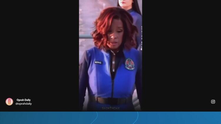 Gayle King reacts to viral memes after Blue Origin flight with all ...