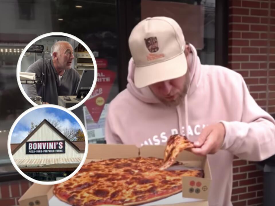 Dave Portnoy's One Bite Review Of Bonvini's