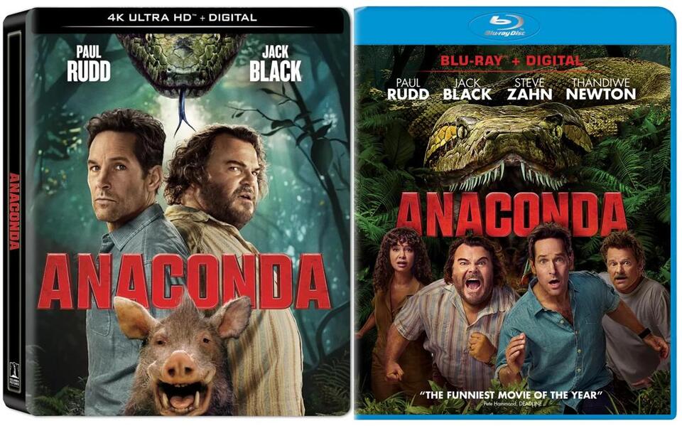 Anaconda (2025); Arrives On 4K UHD Steelbook, Blu-ray & DVD March 17 ...